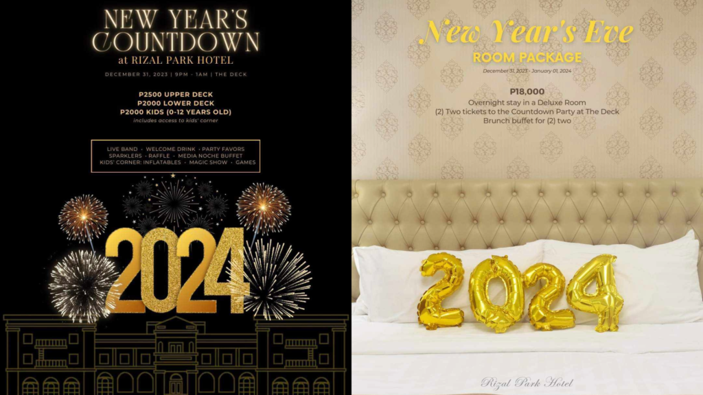 Countdown to 2024 at Manila’s Most Spectacular Countdown Party at Rizal ...