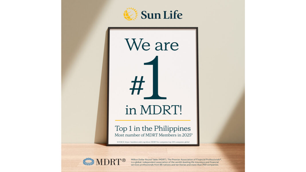 Sun Life Ranks No. 1 in MDRT in the Philippines, Secures Spot among ...