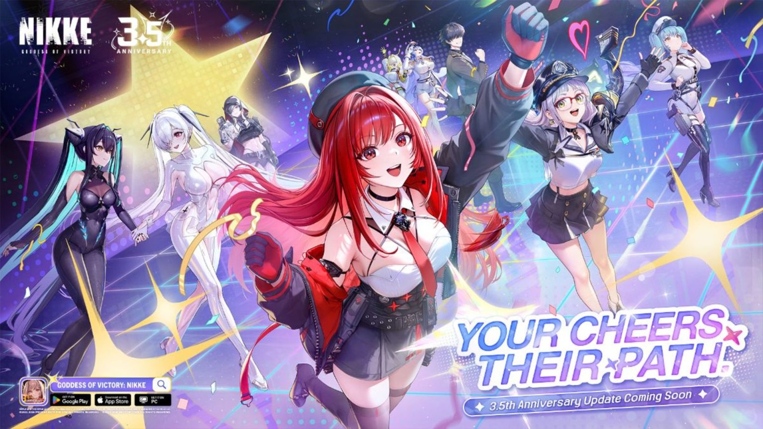 GODDESS OF VICTORY: NIKKE 3.5 ANNIVERSARY UPDATE LIVESTREAM Coming ...